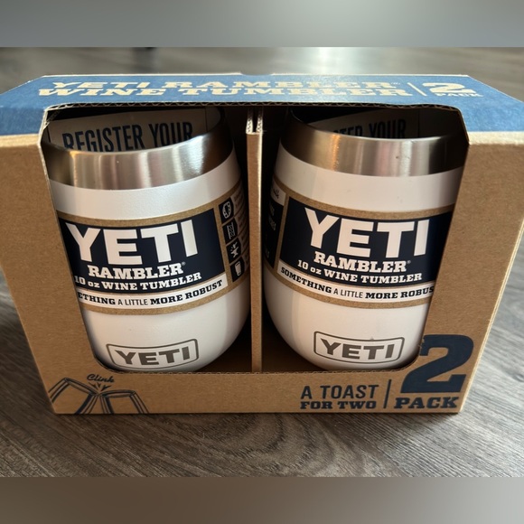 Yeti | Dining | Yeti Oz Rambler Wine 2 Pack In Packaging | Poshmark